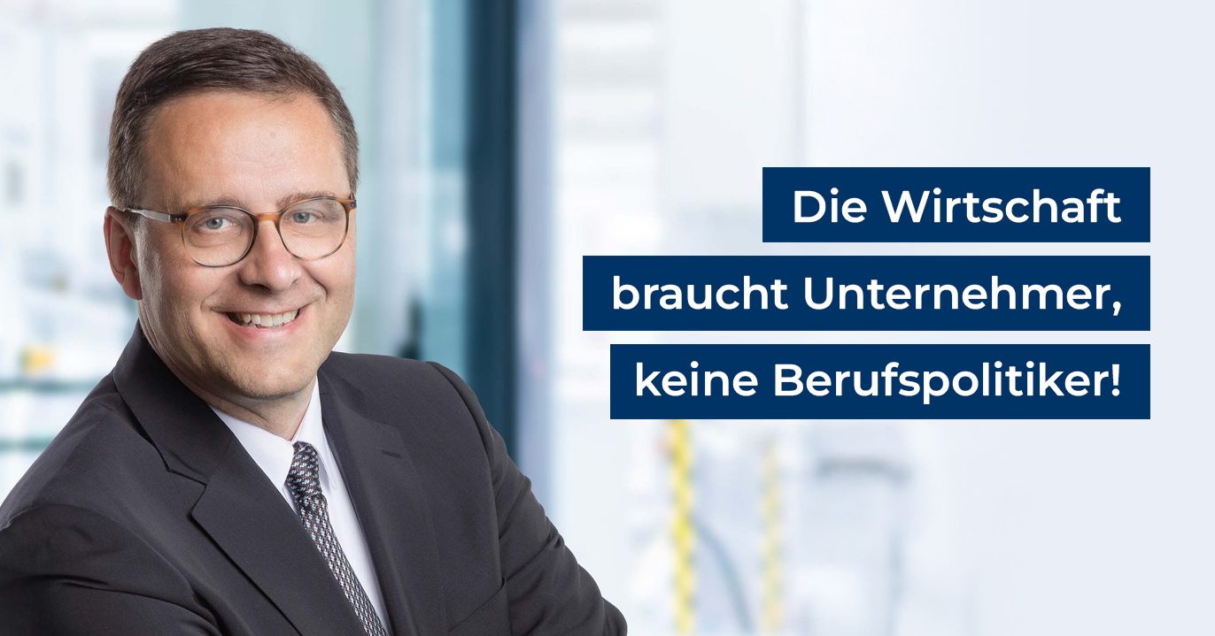 Dr. Andreas Ritzenhoff | Für den Bundesvorsitz der MIT-Mittelstandsunion